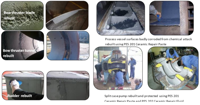 PES 201-A-PL: Ceramic Repair Paste | PES Solutions