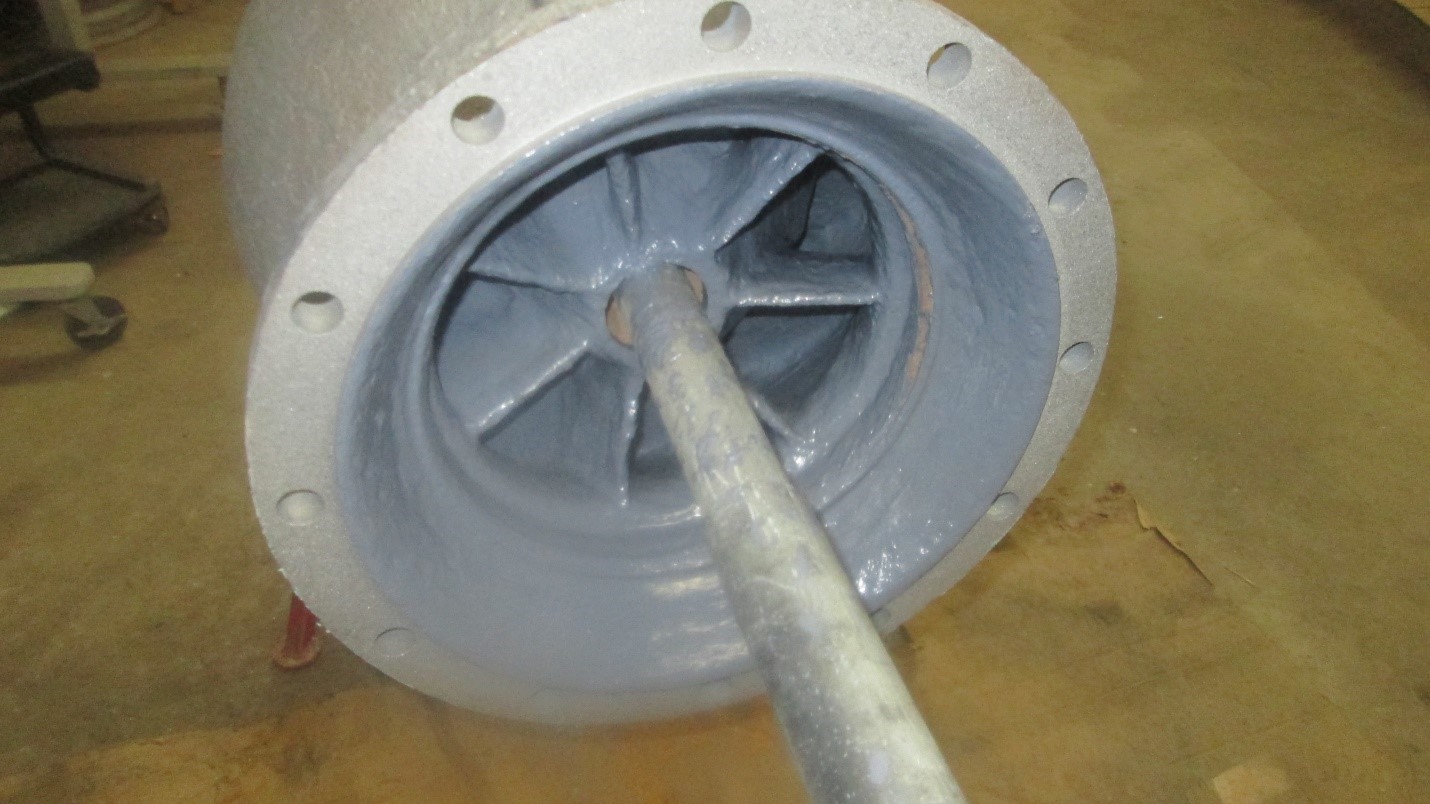 PES 202 Ceramic Repair Fluid For Impellers With Erosion: Rebuilding And ...